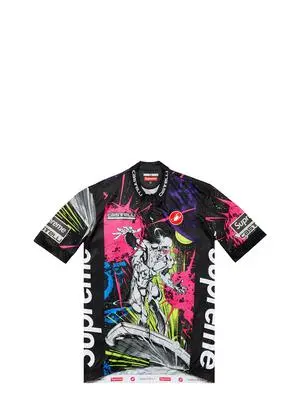 Supreme X Castelli Silver Surfer Cycling Jersey - Multicolor