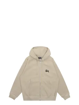 StÜssy Basic Zip Hoodie - Green