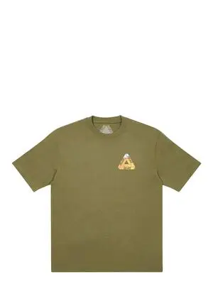 PALACE Tri-lager T-shirt 'olive - Green