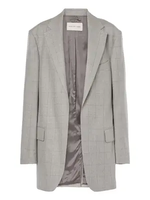 Dries Van Noten Wool Blazer - Grey