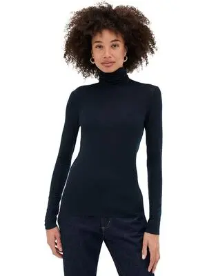 AGOLDE Pascale Turtleneck - Navy