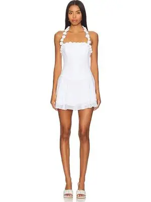 Majorelle Brittan Mini Dress - White