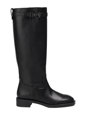 STUART WEITZMAN Maverick Leather Knee Boots - Black