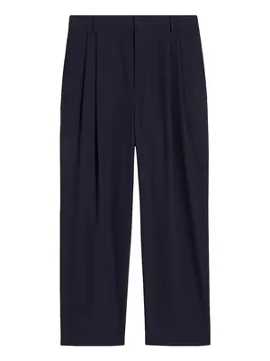 Dries Van Noten Dries Van Noten Tapered Wool-Twill Pants Midnight Blue