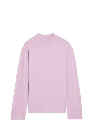 Dries Van Noten Dries Van Noten Cotton-Jersey T-Shirt Lilac