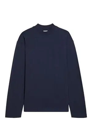Dries Van Noten Dries Van Noten Cotton-Jersey T-Shirt Navy