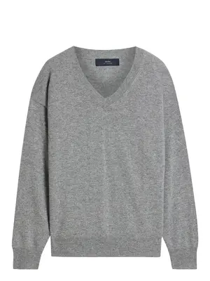 Arch4 Arch4 Samira Metallic Cashmere Sweater Gray
