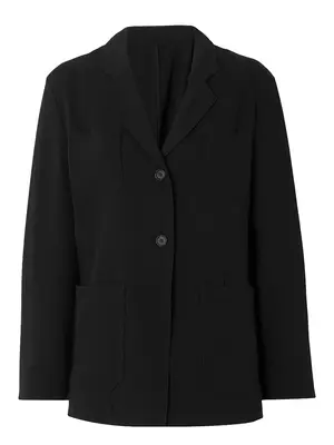TOTEME Crepe Blazer - Black