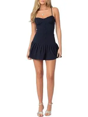 EDIKTED EDIKTED Dropped Waist Mini Dress