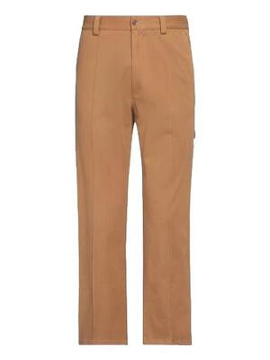 DANIELE ALESSANDRINI Cotton Elastane Cropped Pants - Camel
