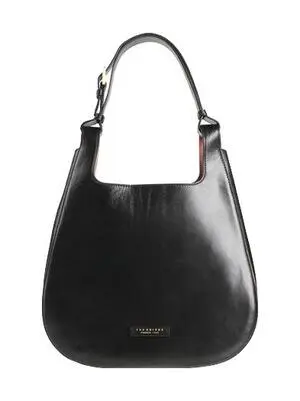 THE BRIDGE Hobo Bag In Cow Leather - Black