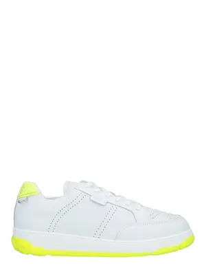 Gcds Low-top Leather Sneakers - White