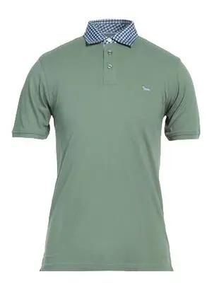 HARMONT & BLAINE Polo Shirt Size Cotton - Green