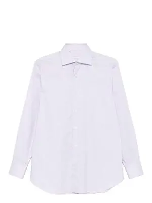 Brioni Striped Shirt - White