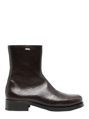 Our Legacy Square-toe Ankle Boots - Brown