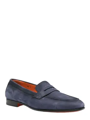 Santoni Penny Loafers - Blue