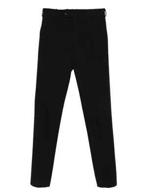 PT TORINO Tapered Trousers - Black