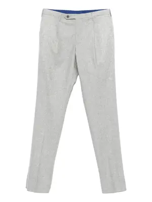 ROTA Mélange-effect Chino Trousers - Grey