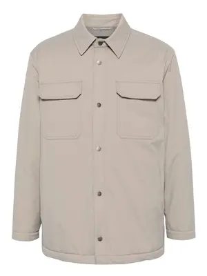 Kiton Padded Jacket - Neutrals