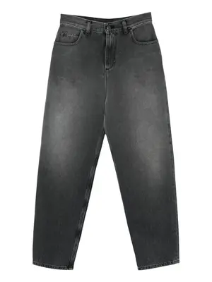 Moncler Cropped Jeans - Grey