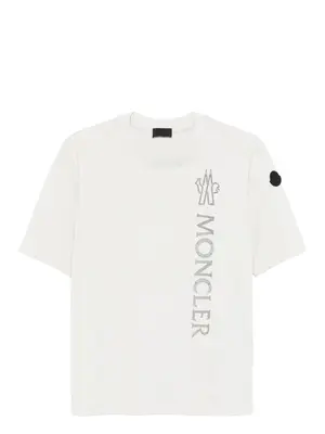 Moncler Logo-appliqué T-shirt - White