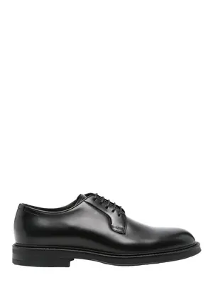 HENDERSON BARACCO Leather Derby Shoes - Black