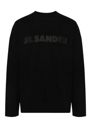 JIL SANDER Logo-print T-shirt - Black