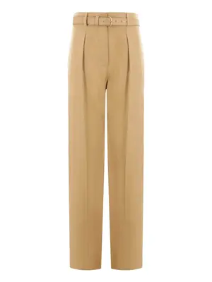 Loro Piana Edward Silk Pants - Neutrals