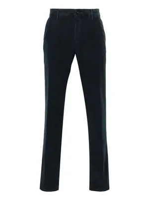 Incotex Slim-cut Chino Trousers - Blue