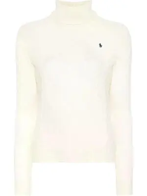 Polo Ralph Lauren Pony-embroidered Sweater - Neutrals