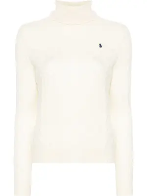 Polo Ralph Lauren Pony-embroidered Sweater - White