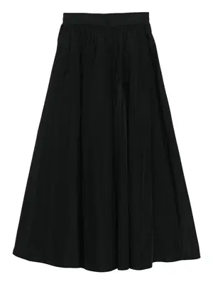 Elie Saab A-line Maxi Skirt - Black