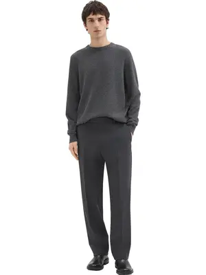 Theory Theory Straight-Leg Trousers Pestle Melange