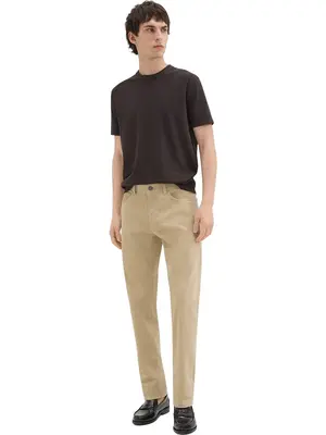 Theory Raffi Stretch Corduroy Pant - Khaki