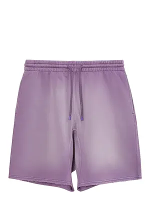 LOEWE Washed Drawstring Cotton Shorts