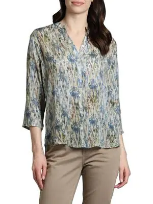 APNY Abstract Print Shirt - Beige Multi