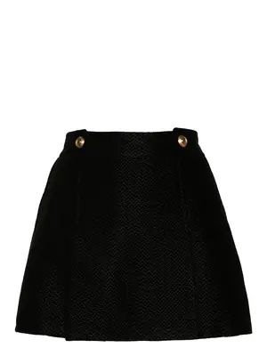 TOM FORD Textured Mini Skirt - Black