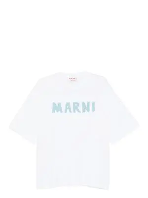 Marni Logo-print T-shirt - White