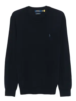 Polo Ralph Lauren Pony-embroidered Sweater - Blue