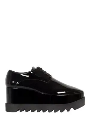 Stella McCartney 80mm Elyse Shiny Oxfords - Black