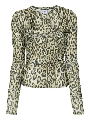 VAQUERA Vaquera Leopard-Print T-Shirt
