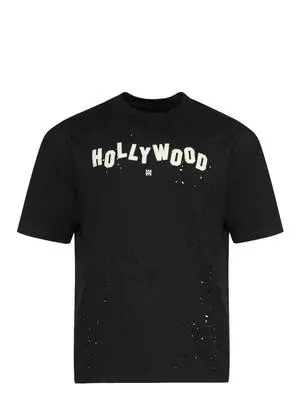 Amiri Hollywood Shotgun Tee - Black