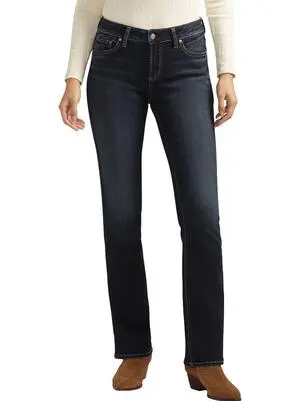 SILVER JEANS CO. Silver Jeans Co. Elyse Slim Bootcut Jeans
