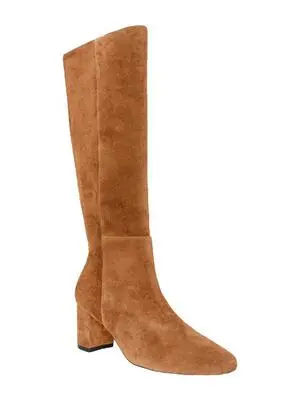L'Agence Eugenie Knee High Boots - Buckskin Suede