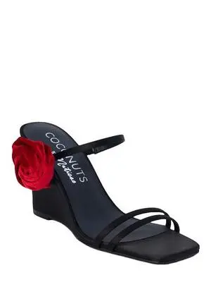 Matisse Coconuts By Matisse Rosa Wedge Sandal Black