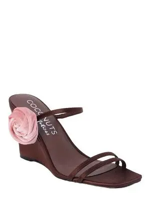 Matisse Coconuts By Matisse Rosa Wedge Sandal Chocolate