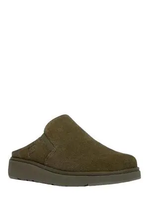 Fitflop Suede Mule - Deep Olive