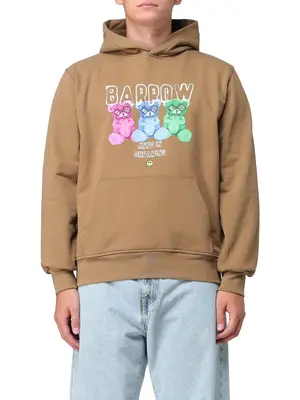 BARROW Printed Sweatshirt - Tobacco