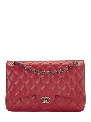 CHANEL Quilted Caviar Flap Bag
