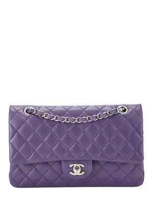CHANEL Quilted Lambskin Double Flap Bag